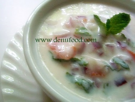 Denufood - Delicious & Nutritious Food: Onion Tomato Raita – Onion ...